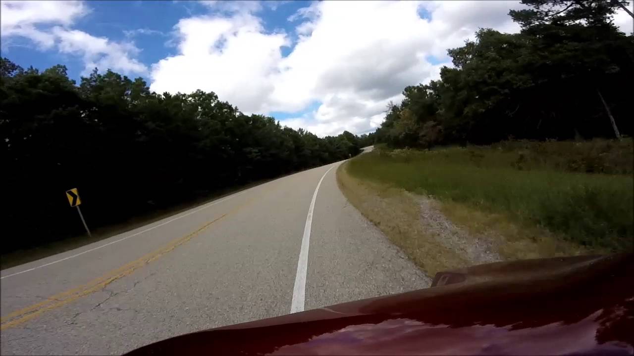 Arkansas Hwy 341 (Push Mountain) - Arkansas Motorcycle Ride - YouTube