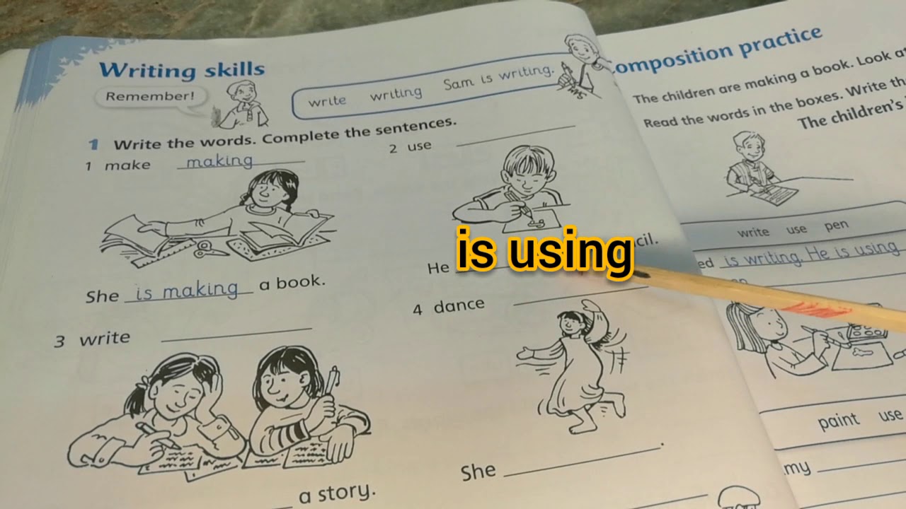 Writing skills. English World 2 - YouTube