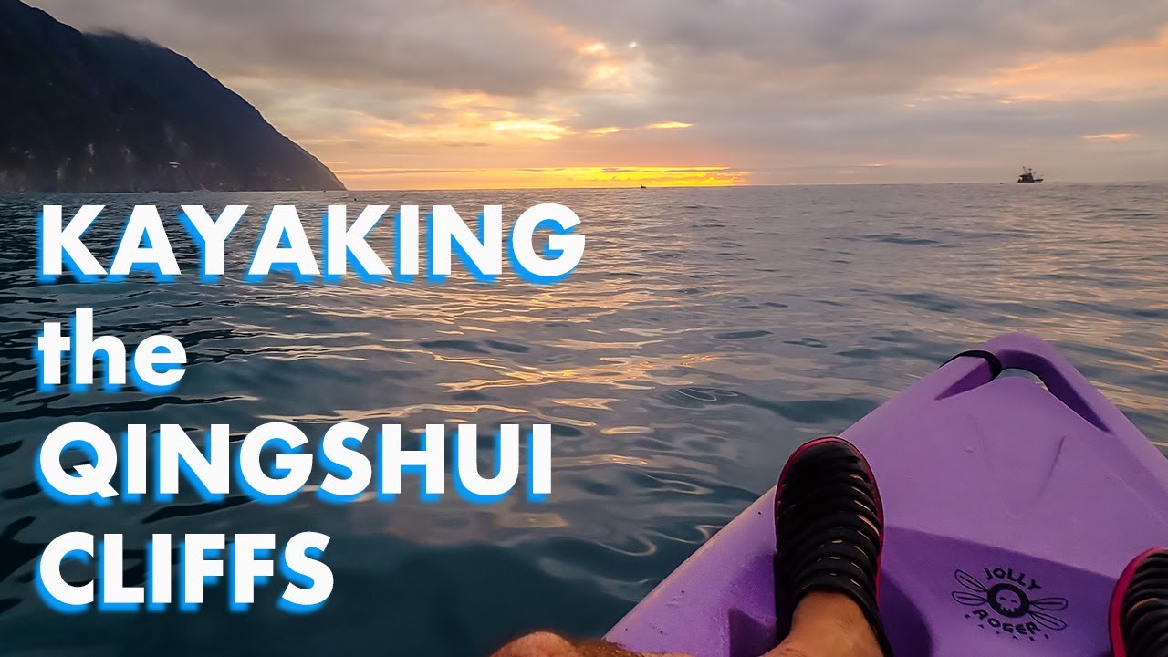Kayaking Along the QINGSHUI CLIFFS in HUALIEN, TAIWAN! - YouTube