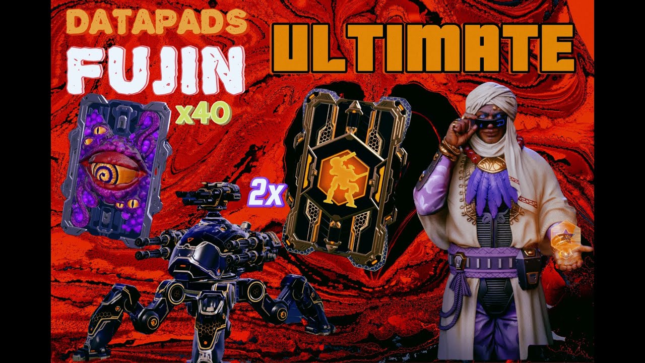🔴DATA PADS | ULTIMATE FUJIN - YouTube