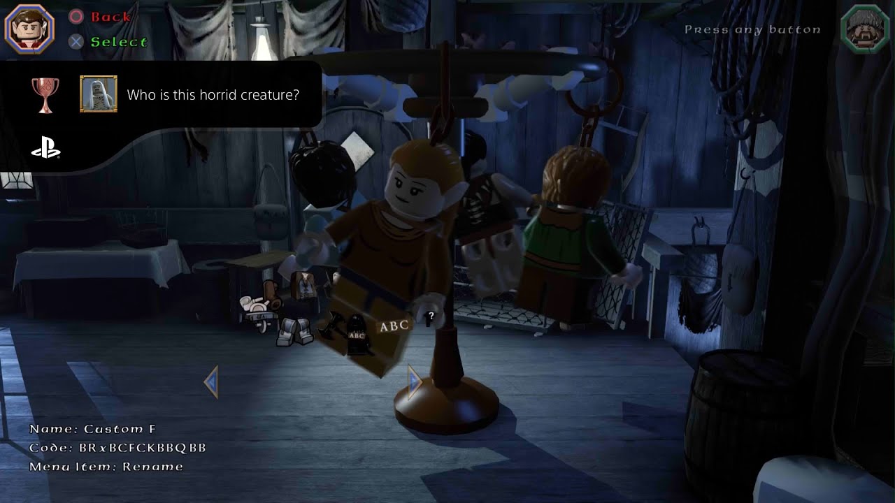 LEGO The Hobbit | Who is This Horrid Creature | Trophy - YouTube