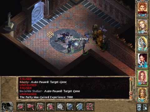Let's Play Baldur's Gate 2 365 Spellhold Portal - YouTube