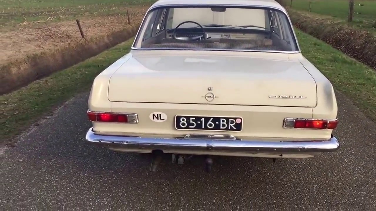 OPEL REKORD A 1700 R3 1966 - YouTube