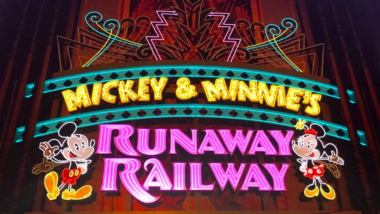 Disney's Hollywood Studios - Mickey and Minnie's Runaway Railway ...