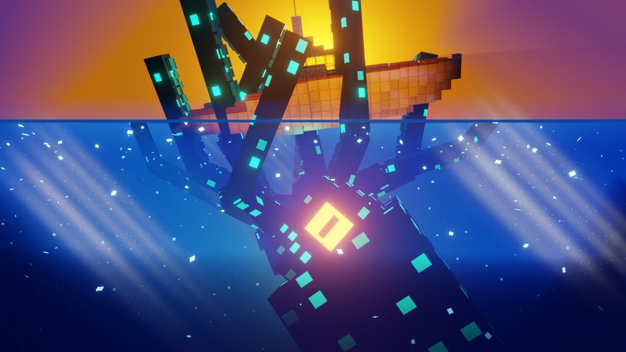 I added a KRAKEN to Minecraft! | Minecraft Mob Animation - YouTube