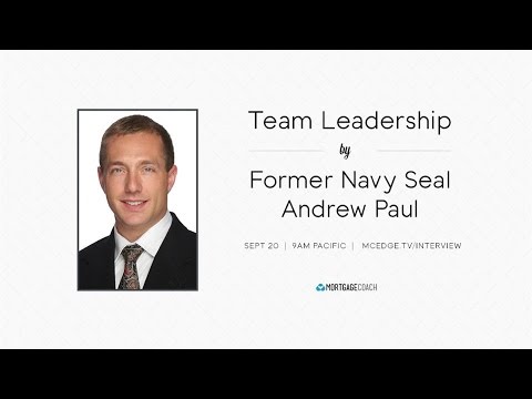 Team Leadership with Former Navy Seal Andrew Paul - YouTube
