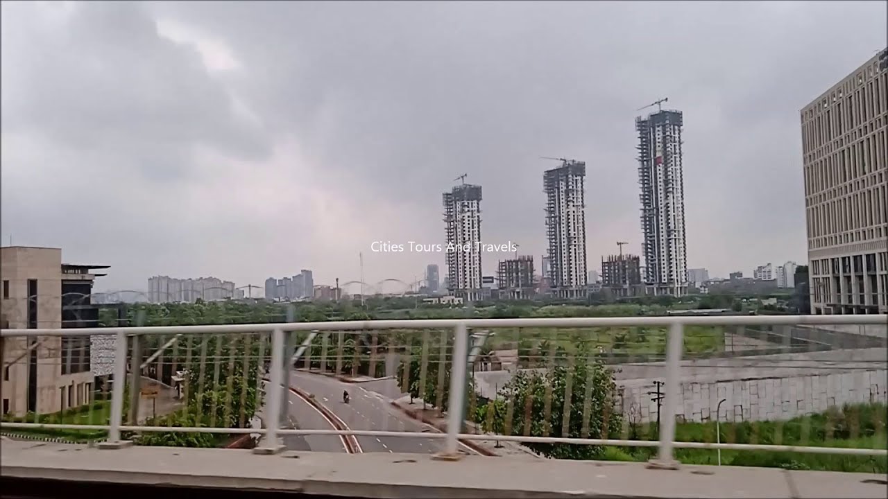 Magenta Line Metro Okhla NSIC to Botanical Garden passing Jamia ...