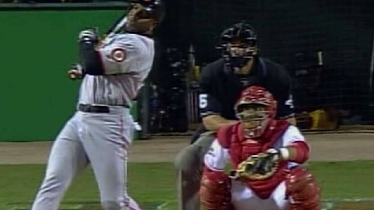 World Series 2002 Anaheim Vs San Francisco Highlights Part 1 - YouTube