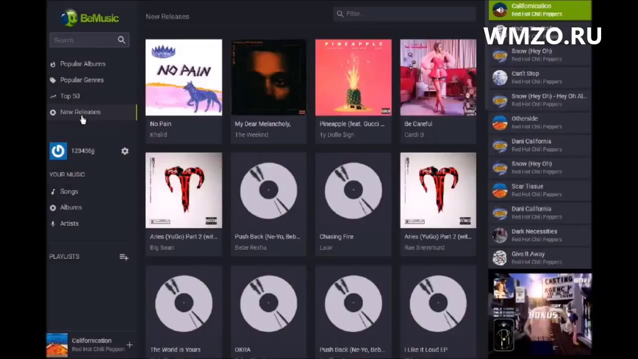BeMusic v2.1.9 - Музыкальный потоковый движок - YouTube