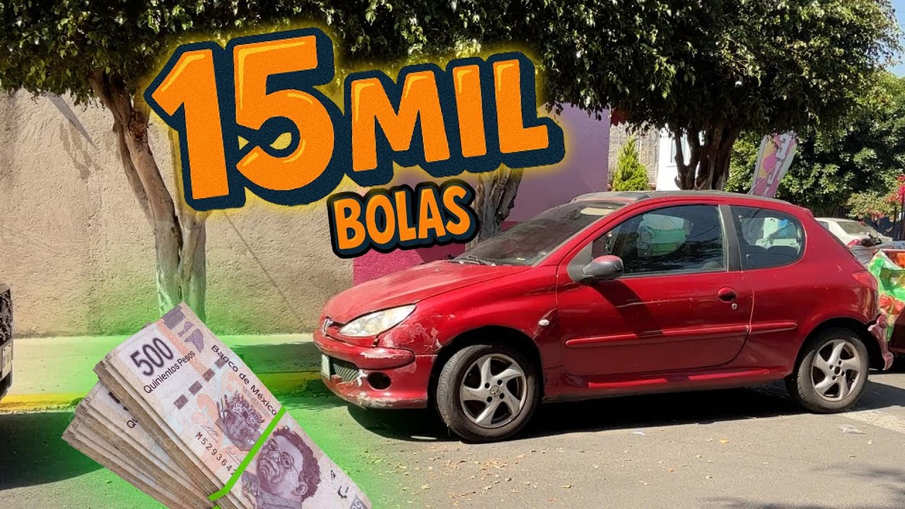 COMPRE un peugeot 206 bien MADREADO en 15 mil pesos. - YouTube