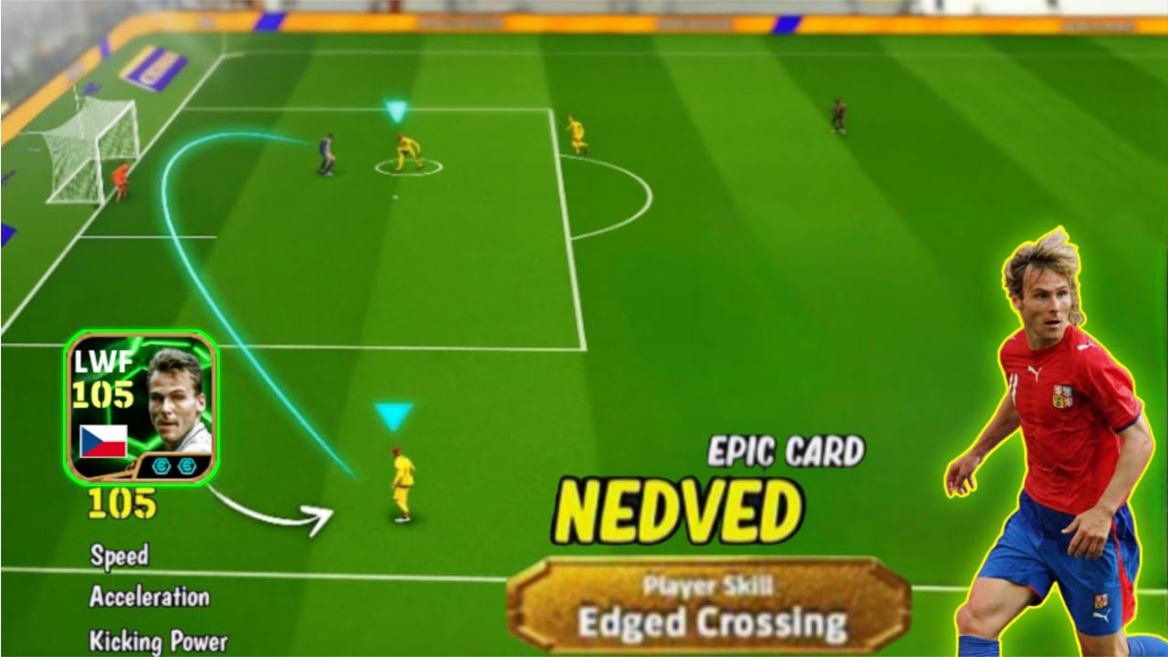 Review Epic Double Booster National Card 105 NEDVED Edge Crossing - The ...