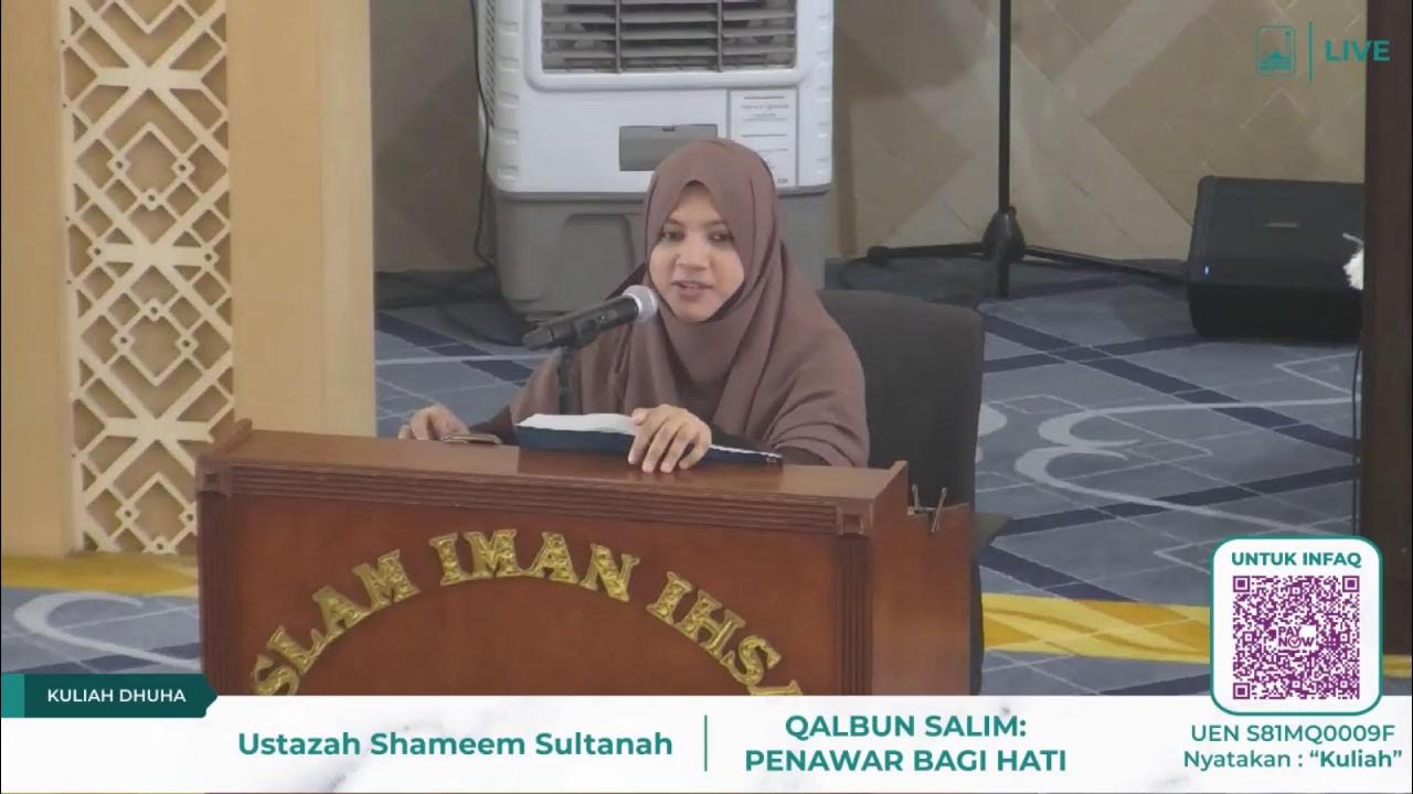Kuliah Ustazah Shameem Sultanah - 5 Jun 2023 - YouTube