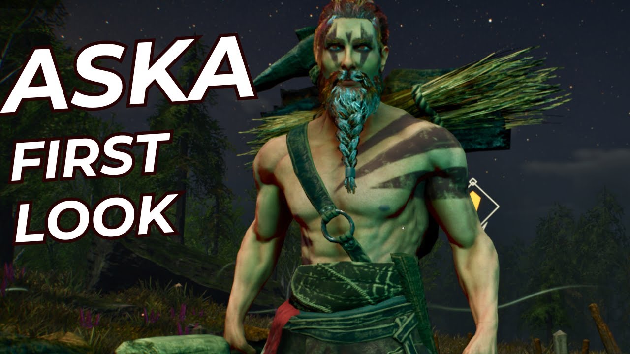 FIRST LOOK at the new Viking Survival Game! | ASKA Gameplay | Early ...