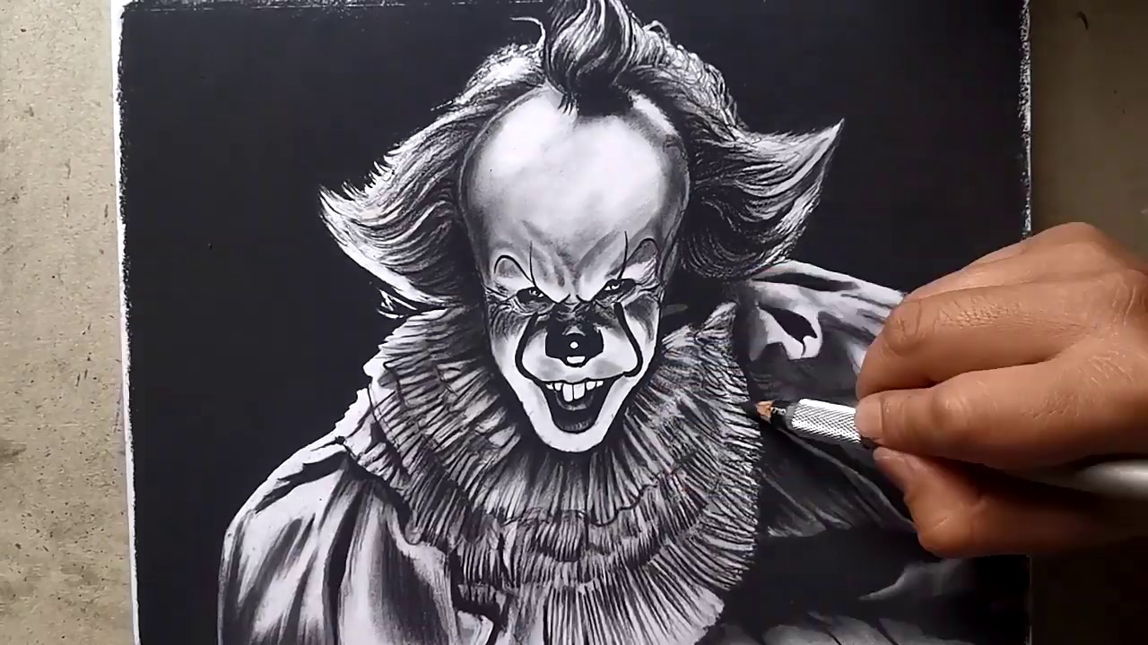 IT, Speed Drawing - YouTube