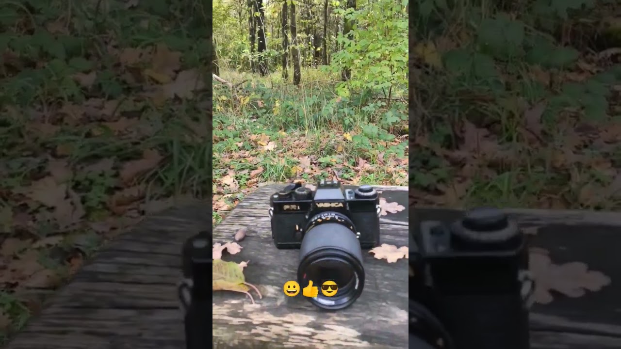 Yashica FR1 with Carl Zeiss Sonnar T* 135mm 1:2.8