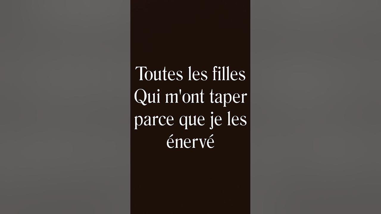Toutes Les Filles Youtube