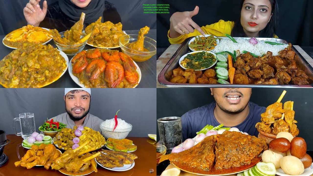 PRAWN CURRY COMPETITION, CHICKEN CURRY, FISH CURRY, MUTTON CURRY WITH ...