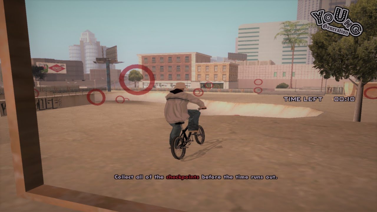 GTA San Andreas - BMX Challenge in SAMP. - YouTube
