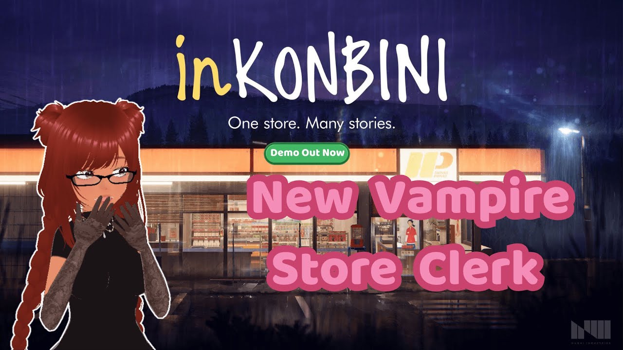 H3110Vamp's First Time being a store clerk | Inkonbini Demo - YouTube