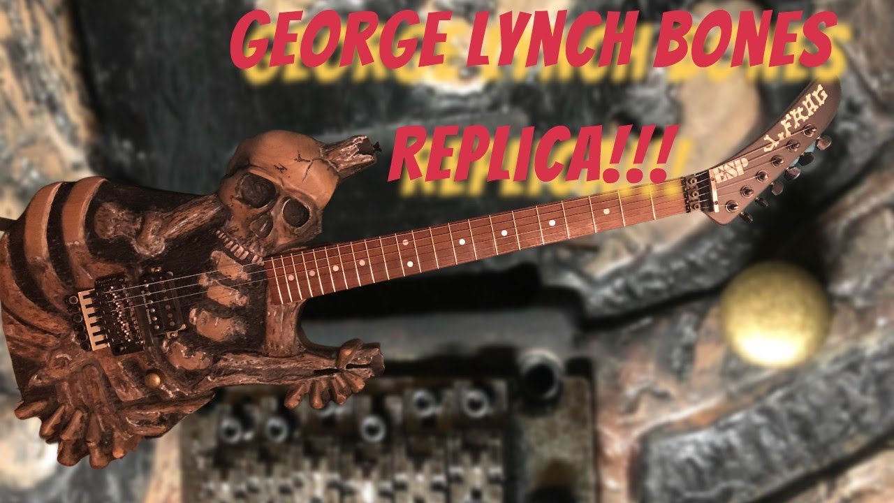 George Lynch Bones Replica Part 6!!! - YouTube