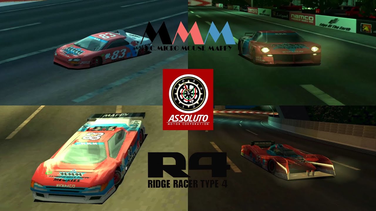 R4 Ridge Racer Type 4 - MMM Assoluto Grand Prix Longplay & Ending (No ...