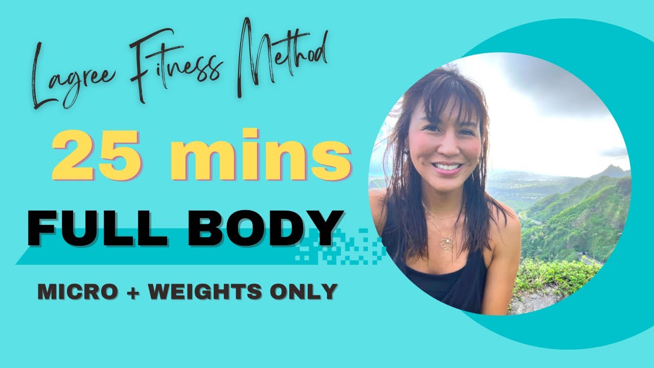 25 mins full body fun workout // Lagree Fitness // microformer ...
