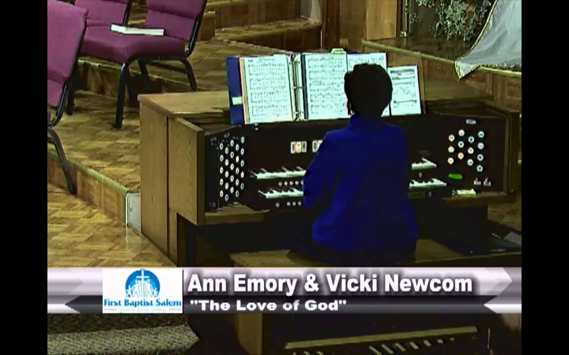 Ann Emory & Vicki Newcom - "The Love of God" - March 15, 2015 - YouTube