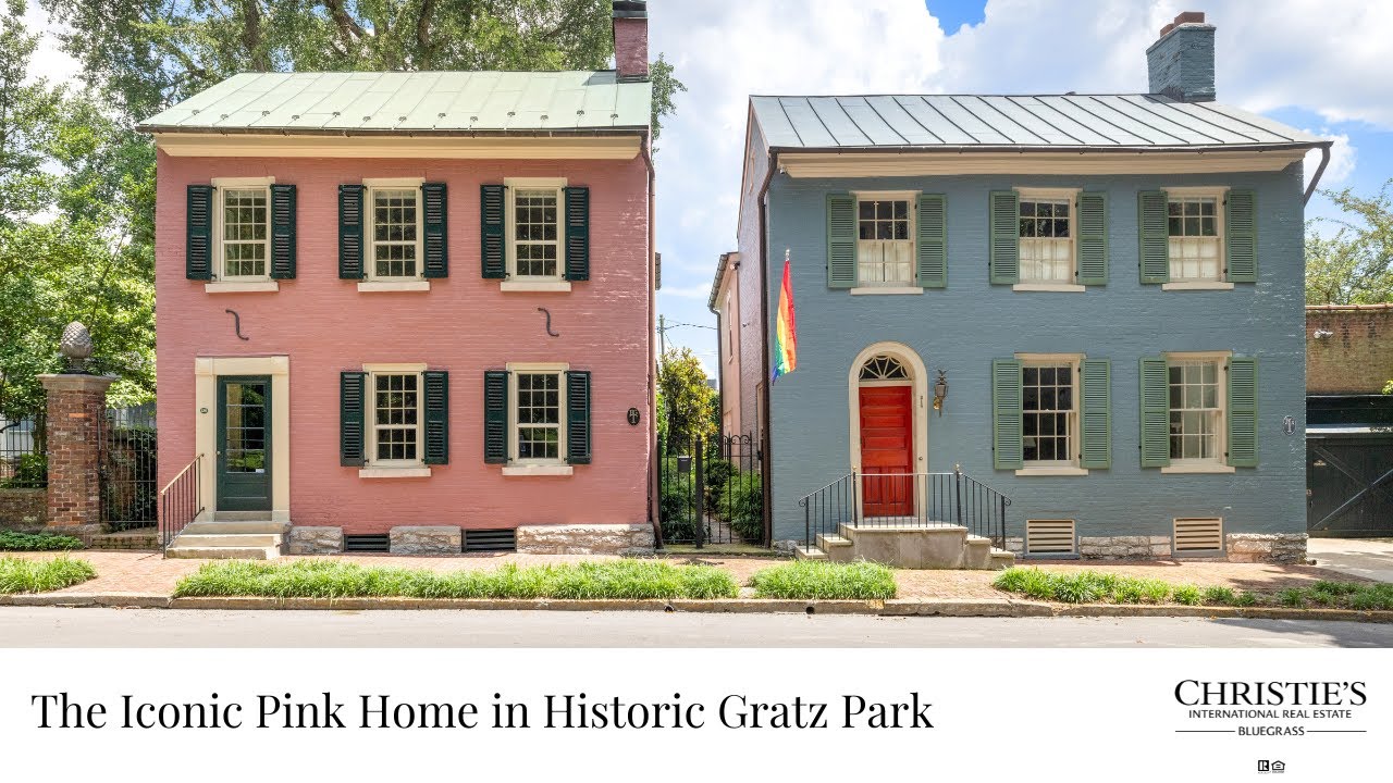 Lexington Landmark Offered for Sale in Historic Gratz Park - YouTube