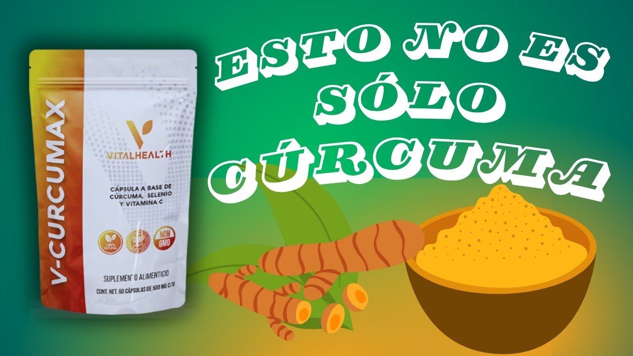 Curcumax de Vitalhealth antiinflamatorio - YouTube
