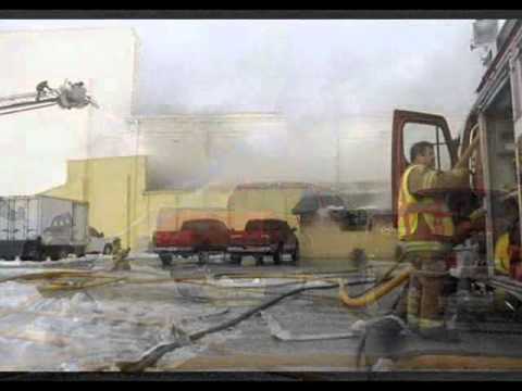 Meat Processing Plant Fire 12/27/2010 - YouTube