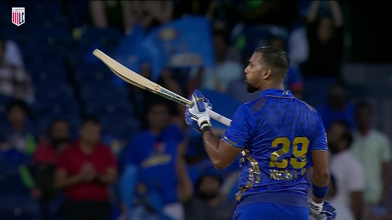 Nicholas Pooran 108 runs vs Seattle Orcas | 18th Match - SEAO vs MINY ...