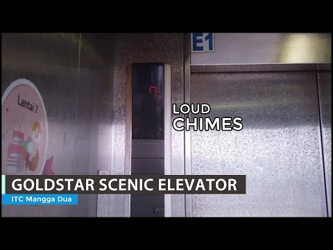 [4K] GoldStar Traction Scenic Elevator (Lift) @ ITC Mangga Dua (Carpark ...