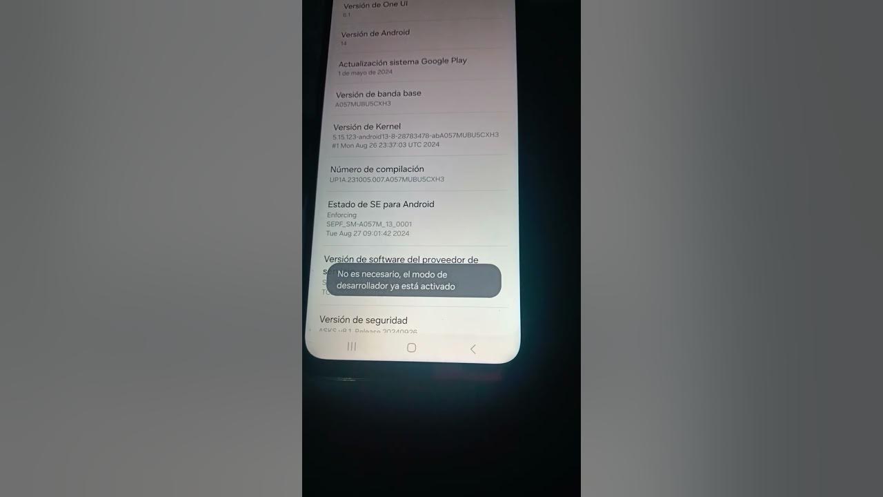 ¿Como activar modo desarrollador en android activado? fácil en segundos ...