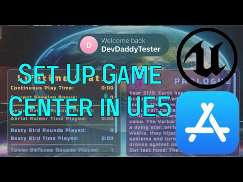 How to Set Up Game Center in Unreal Engine 5 (UE5 iOS Tutorial + Example from Aerial Raider ...
