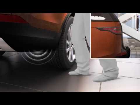 Land Rover Discovery Gesture Tailgate & Powered Inner tailgate - YouTube