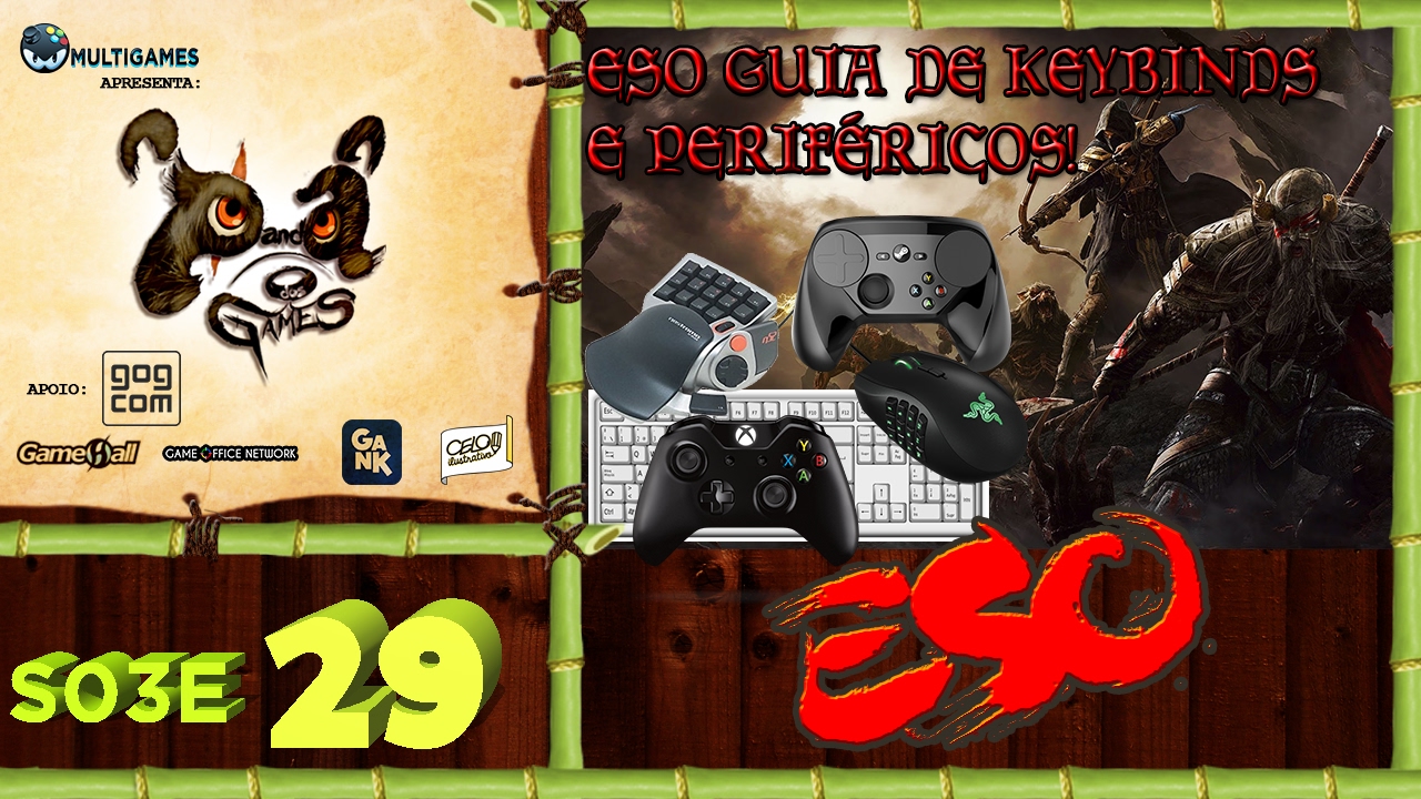 🐼🎮ESO: GUIA DE TECLAS (KEYBINDS)E PERIFERICOS 2017!🐼🎮 - YouTube