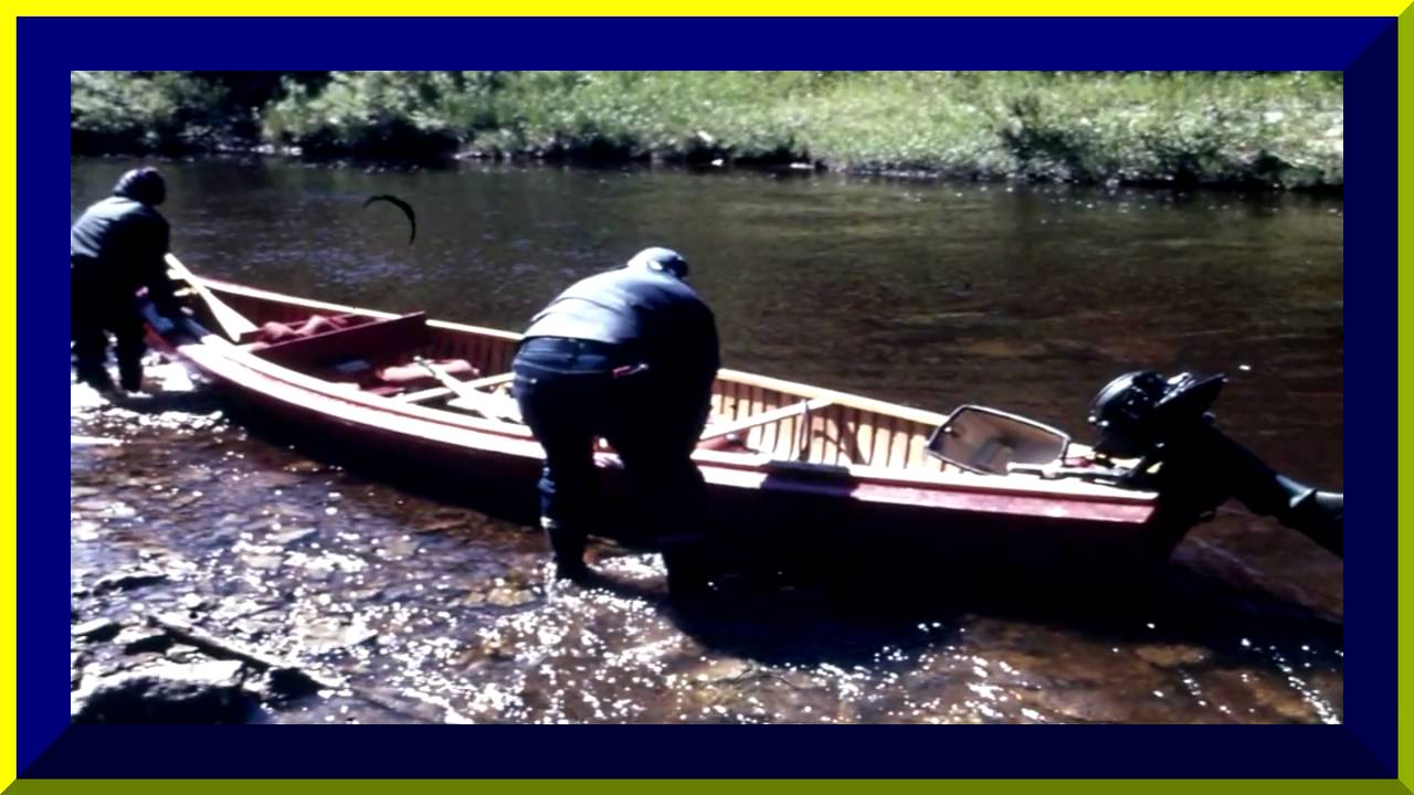 SCENIC CANOE SHOTS IN NORTHERN ONTARIO HOBON LAKE LOONS 1974-5 - YouTube