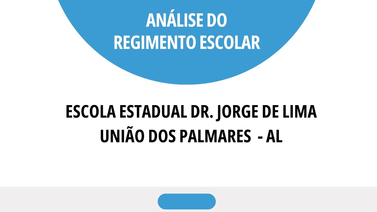 Relato Da Análise Do Regimento Escolar - RETOEDU Relato Da Análise Do Regimento Escolar - RETOEDU
