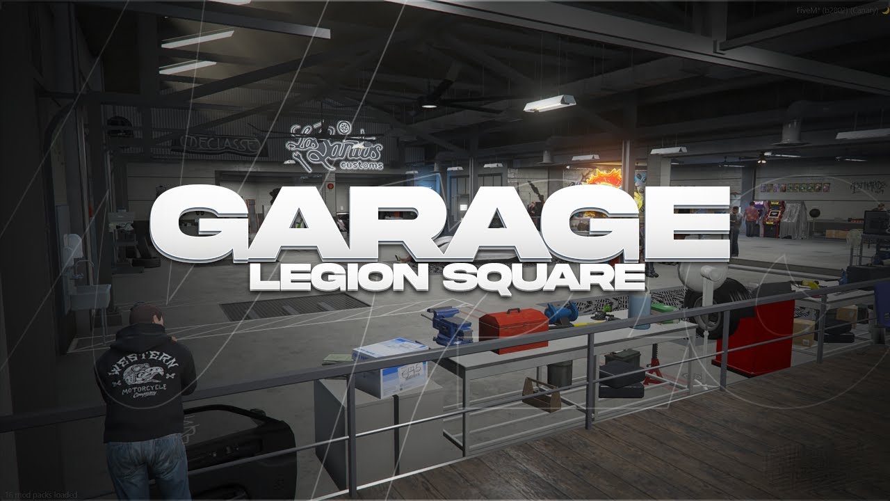 [FIVEM MLO] Garage Legion Square - YouTube