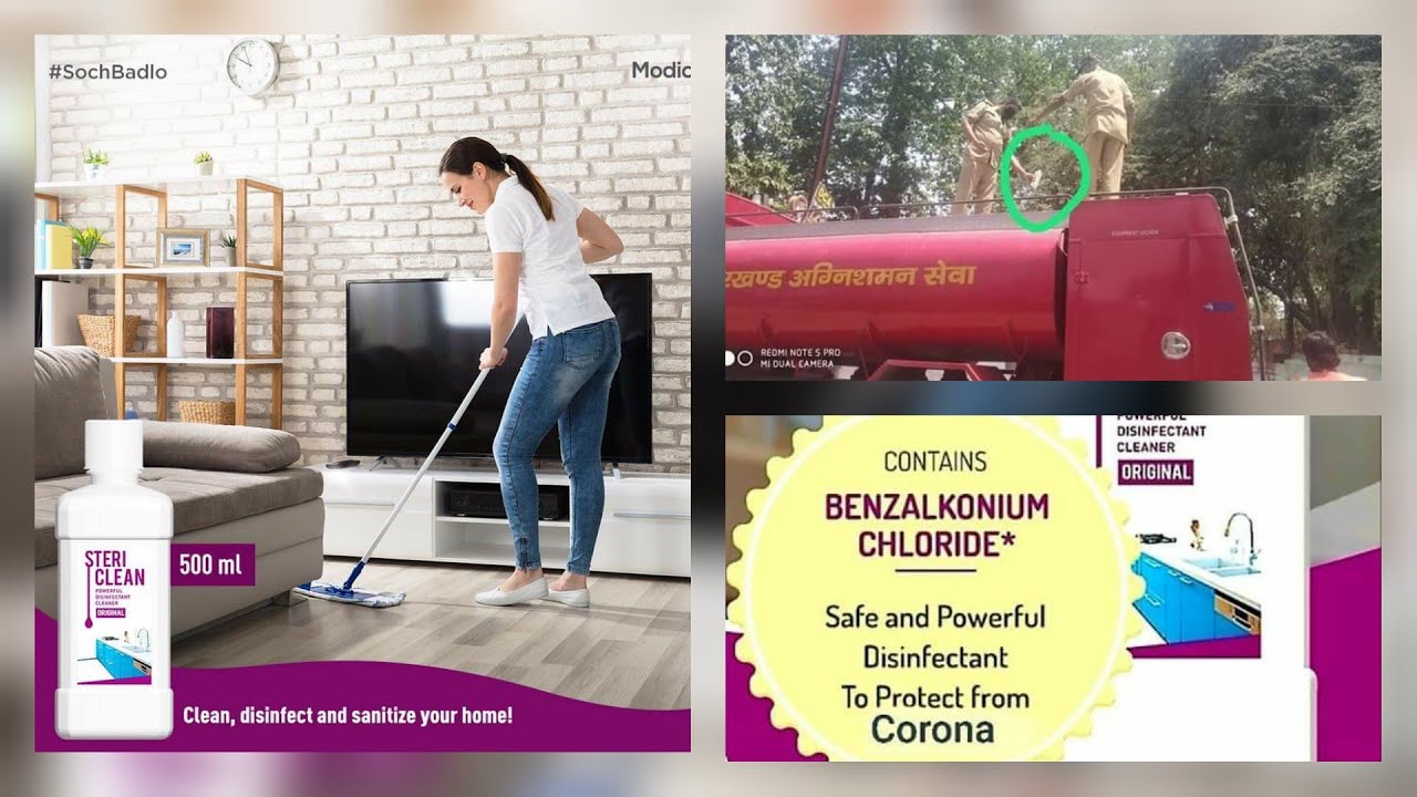 #Modicare | #Steri clean | ₹Clean| Disinfect | Sanitize your Home ...