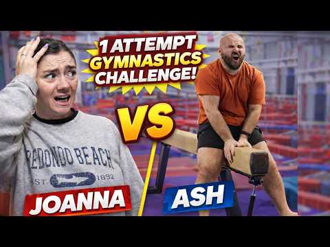 ONE ATTEMPT GYMNASTICS CHALLENGE!