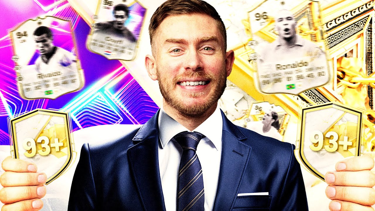 OOOH les GIGA WINS 🤩 J'ouvre mes CHOIX ICONES 93+ et j'obtiens 2 ICONES ...