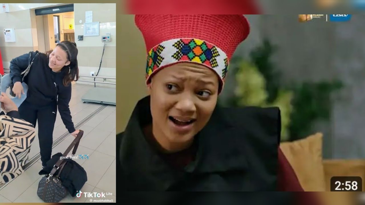 UMKHOKHA: A VIDEO OF ANGELA"NOMKHOSI" ZUMA LEAVING THE COUNTRY FOR HER ...