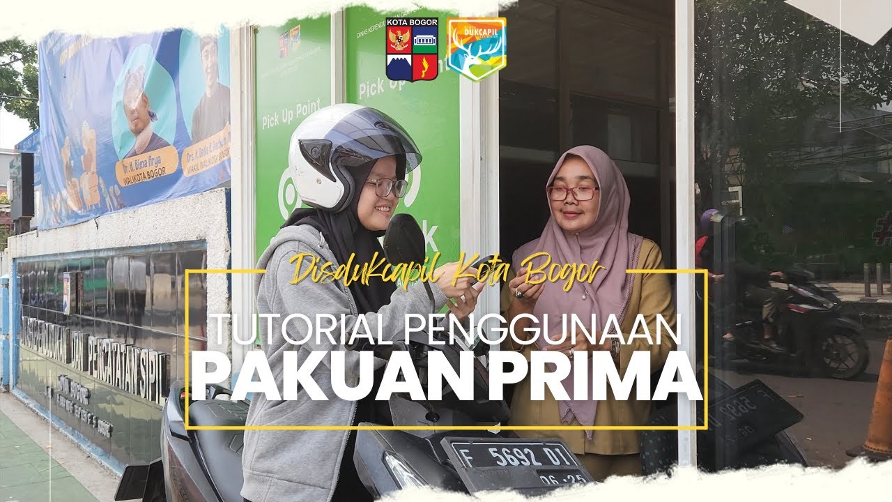 Tutorial Pakuan Prima Disdukcapil Kota Bogor - YouTube
