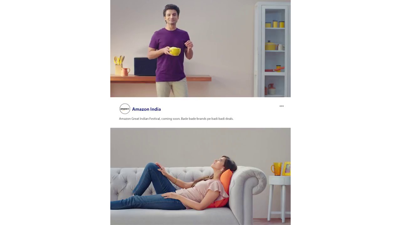 Amazon Great India Festival Vertical Ads - YouTube