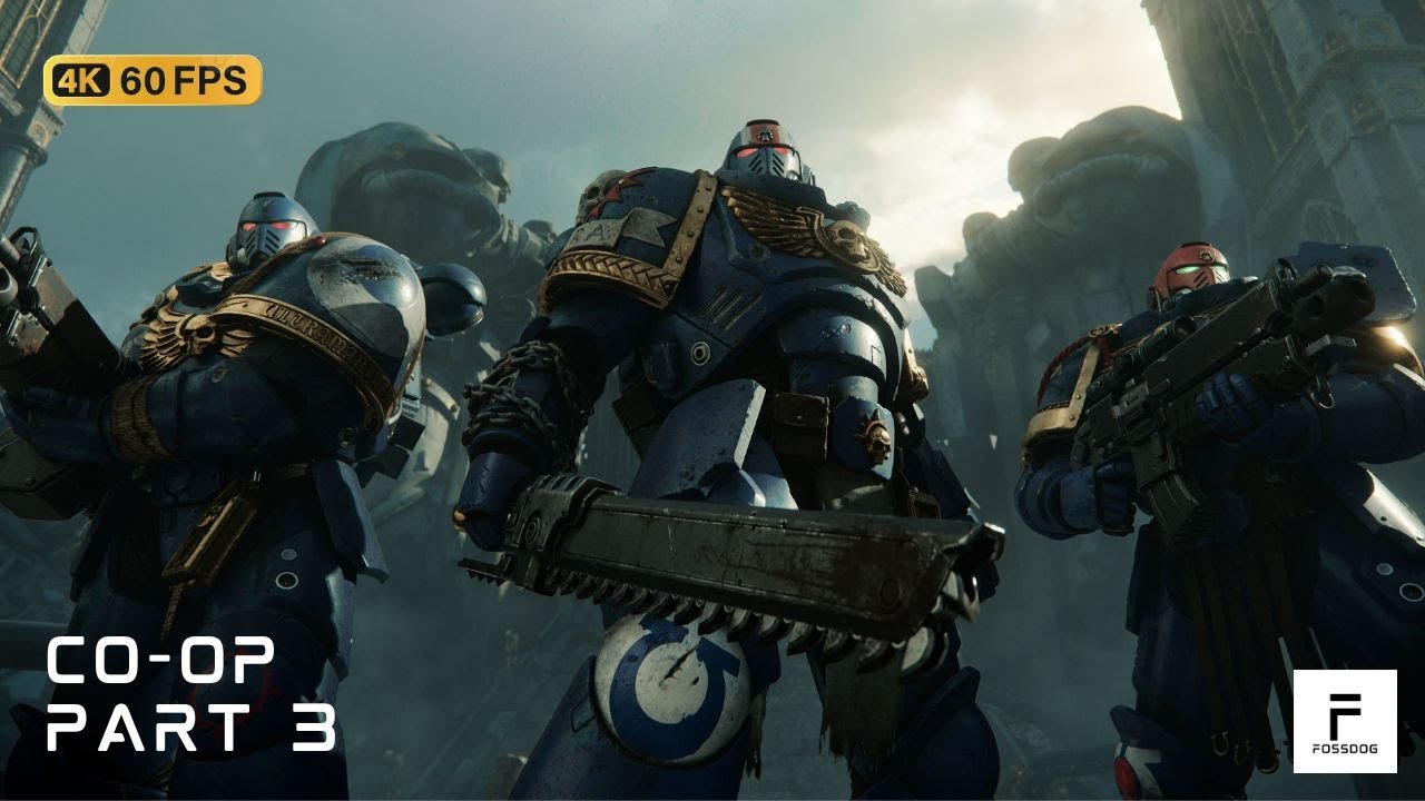 WARHAMMER 40K SPACE MARINE 2 - CO-OP - Part 3 - VOX LIBERATIS - PS5 4K ...