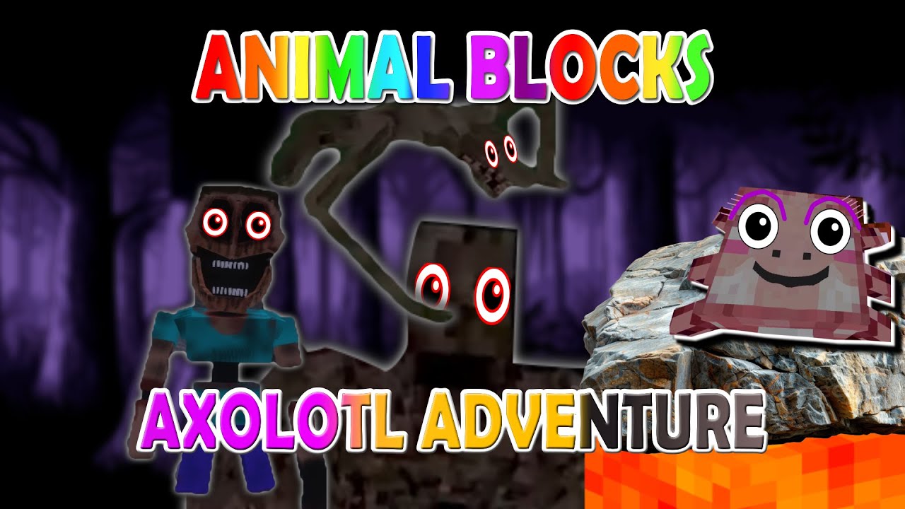 Animal Blocks VR - Axolotl Adventure - YouTube