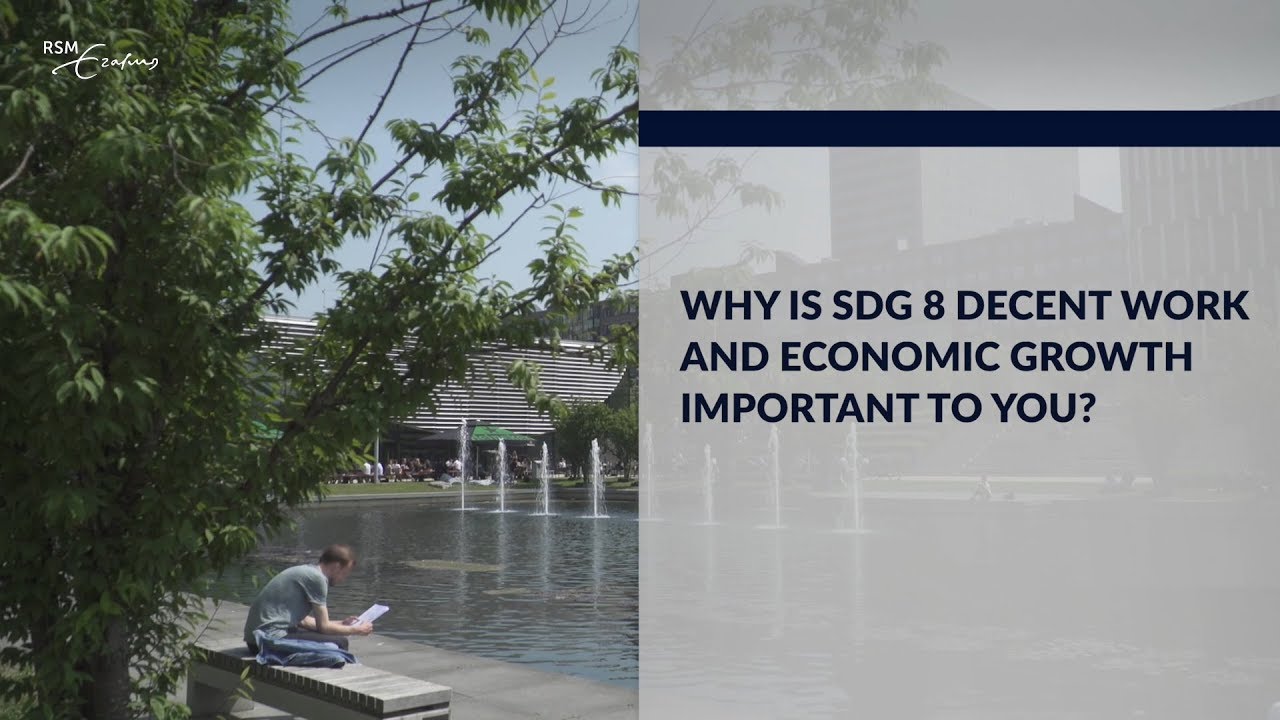 Why is SDG 8 important to you? - YouTube