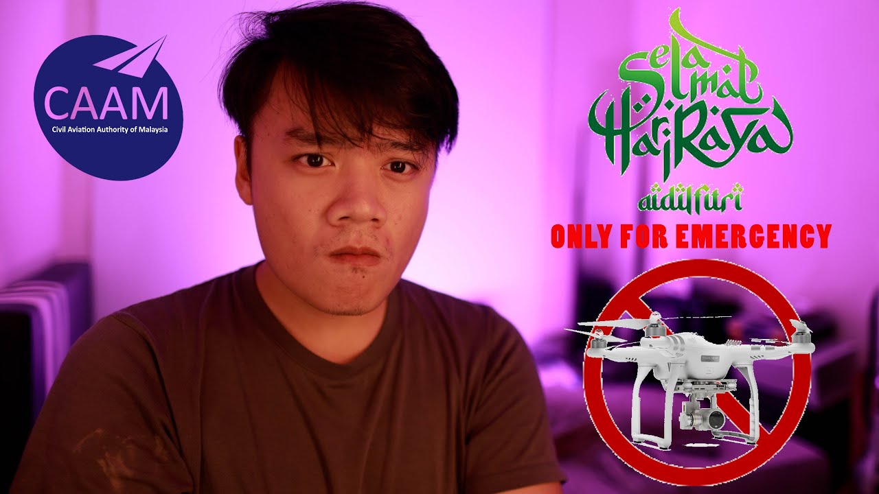 CAAM is on RAYA HOLIDAY? 44 DAYS TO APPLY DRONE PERMIT??? - YouTube