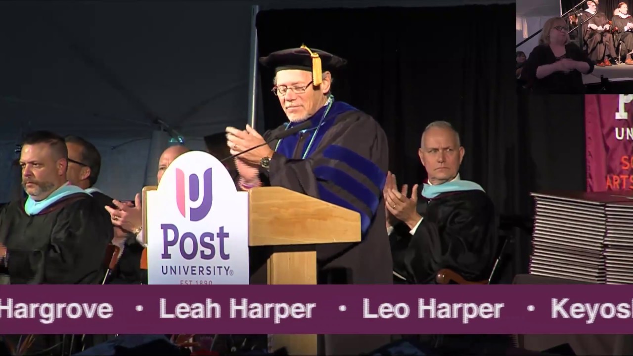 Undergraduate Commencement Ceremony 2018 | Post University - YouTube
